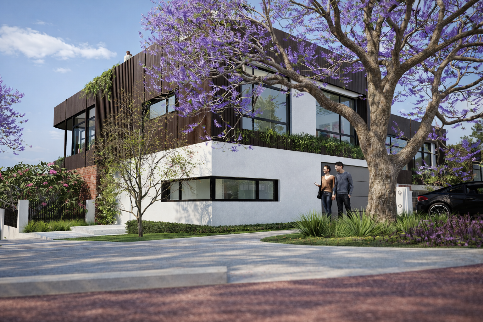 A trio of contemporary homes - Oswald Homes